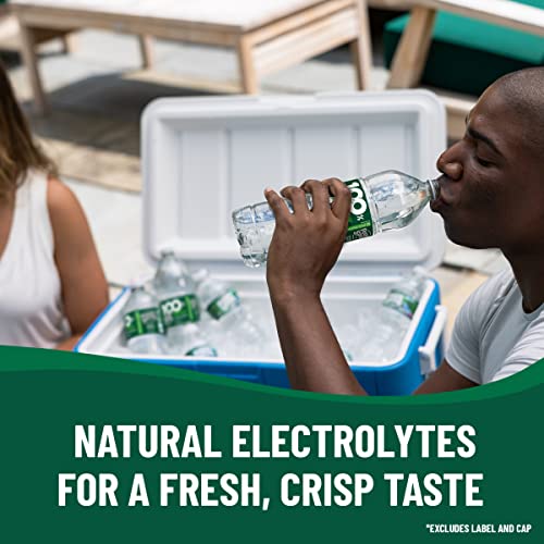 Poland Spring Brand 100% Natural Spring Water, 16.9 oz Plastic Bottles (Pack of 24)