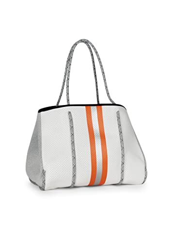 Haute Shore - Greyson Crush Neoprene Tote Bag w/Zipper Wristlet Inside, One_Size