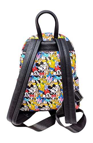 Loungefly Disney Mickey and Friends Womens Double Strap Shoulder Bag Purse