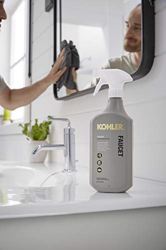 Kohler K-EC23723-NA Faucet Cleaner, Kitchen and Bathroom Cleaner, 28 FL Oz