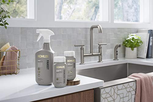 Kohler K-EC23723-NA Faucet Cleaner, Kitchen and Bathroom Cleaner, 28 FL Oz