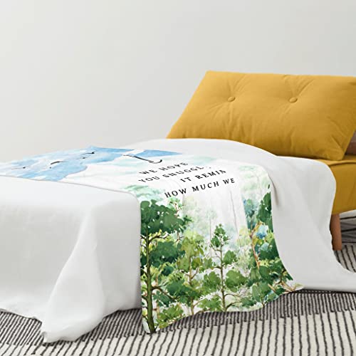 Dad Blanket Gifts from Daughter, Blankets for Dad from Son, Birthday Gifts for Dad, Flannel Soft Fleece Bed Blanket 50x60in