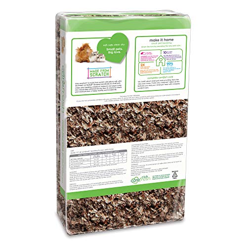 carefresh 99% Dust-Free Natural Paper Small Pet Bedding with Odor Control, 30 L