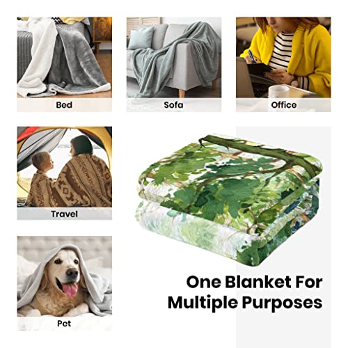 Dad Blanket Gifts from Daughter, Blankets for Dad from Son, Birthday Gifts for Dad, Flannel Soft Fleece Bed Blanket 50x60in