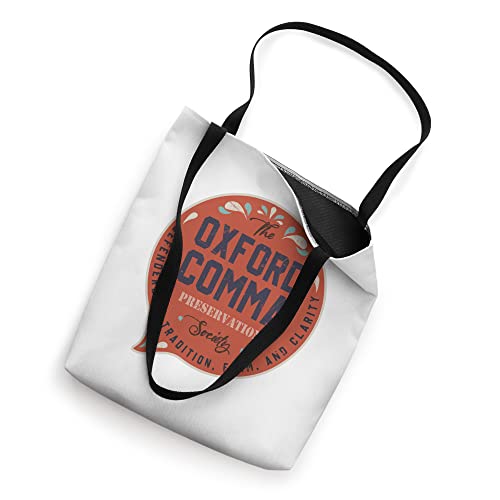 The Oxford Comma Preservation Society Team Oxford Vintage Tote Bag