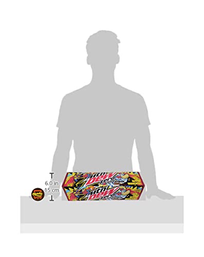 Pepsi Co Mountain Dew Spark, the Dew with a blast of Raspberry Lemonade by Munchie Box (Pack of ( 12 ) Cans 12 oz Spark Zero)