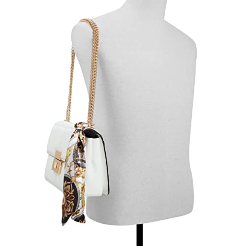 ALDO Women's Albonnon Cross Body Bag, White