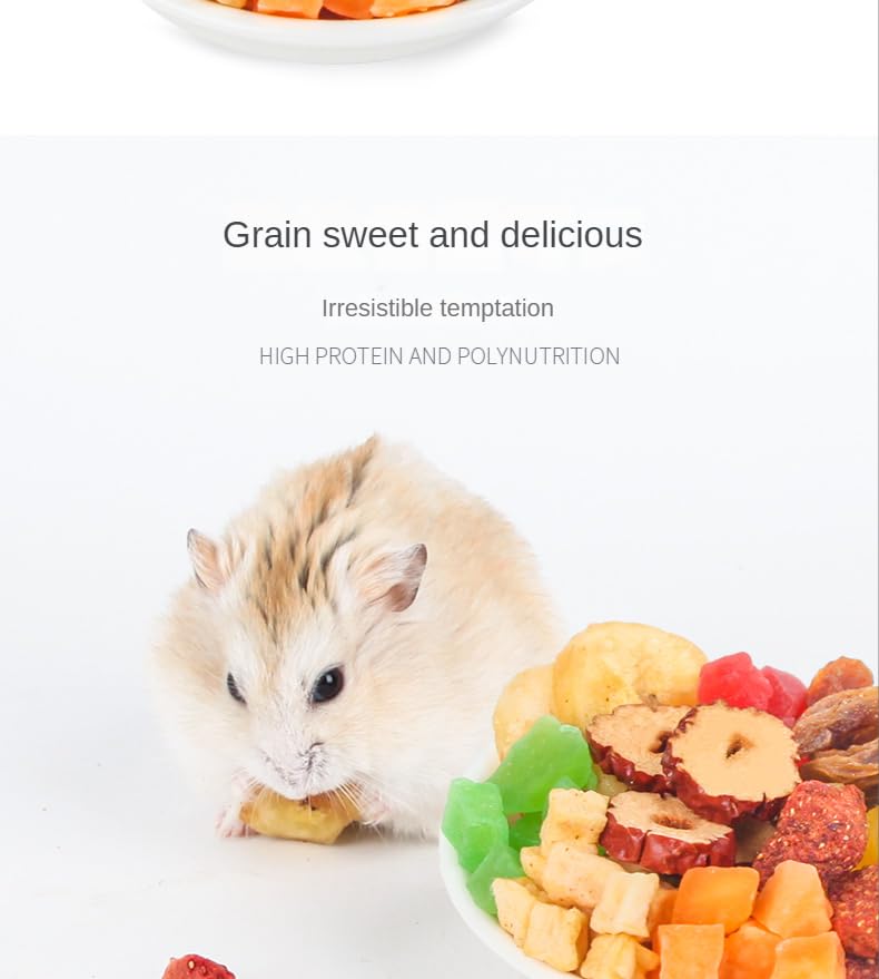 JONSANTYGFRY Hamster, Hedgehog, Lizard, Frog, Bird, Hedgehog, Snack, Nutritious, Food for Small Animals