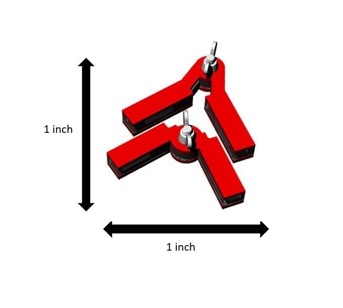 Bachmann Trains Industries Adjustable Snap Magnetic Gluing Clamps (Set of 2) – for use with all scales