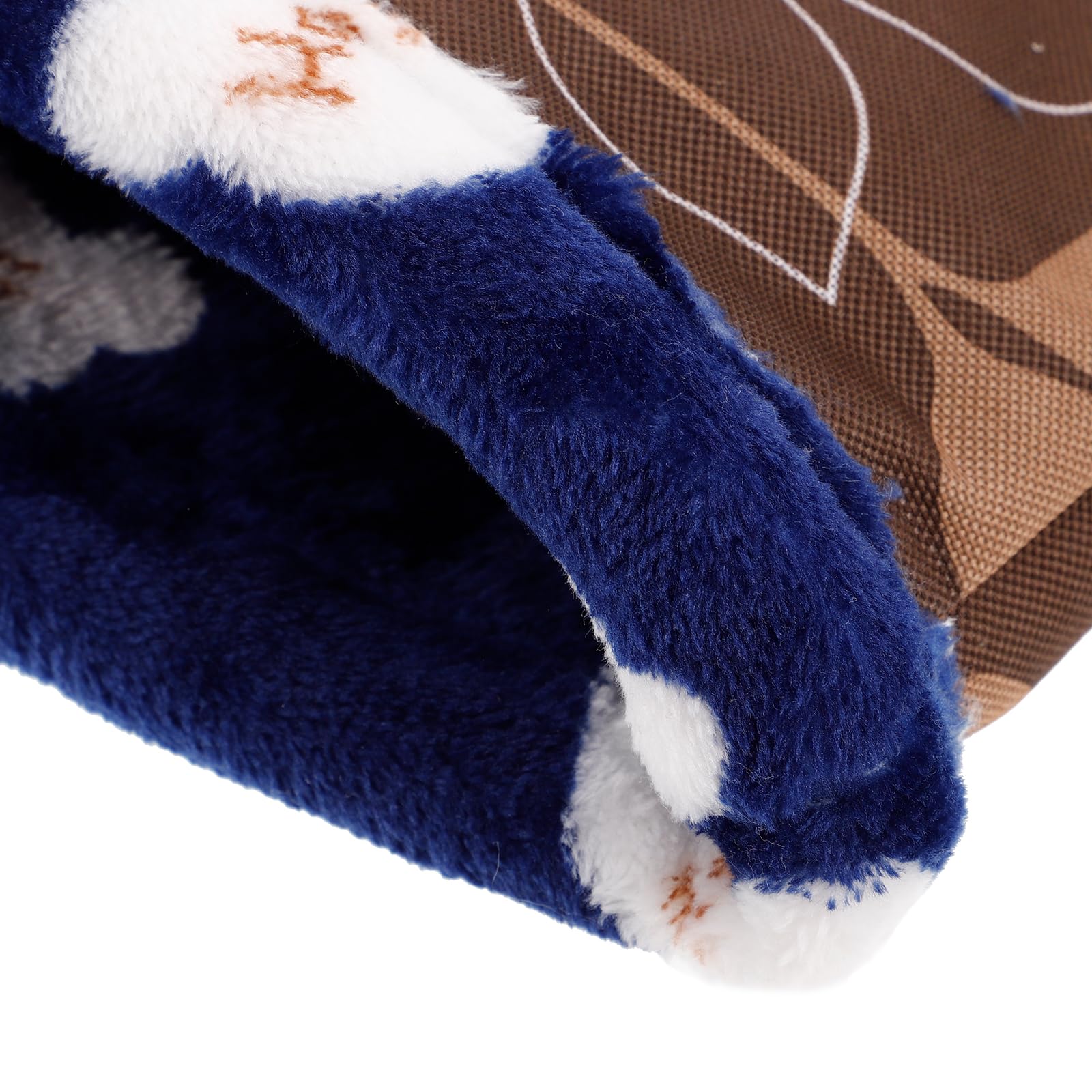 POPETPOP Hamster Bedding-Hedgehog Snuggle Sack Rat House Bed Winter Warm Fleece Small Pet Hamster Bed House Cage Nest Random Color-Small