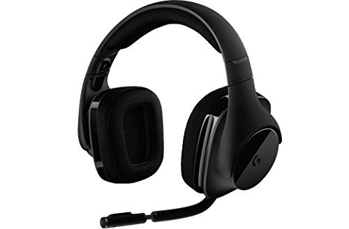 Logitech G533 Wireless Gaming Headset โ DTS 7.1 Surround Sound โ Pro-G Audio Drivers (Renewed)