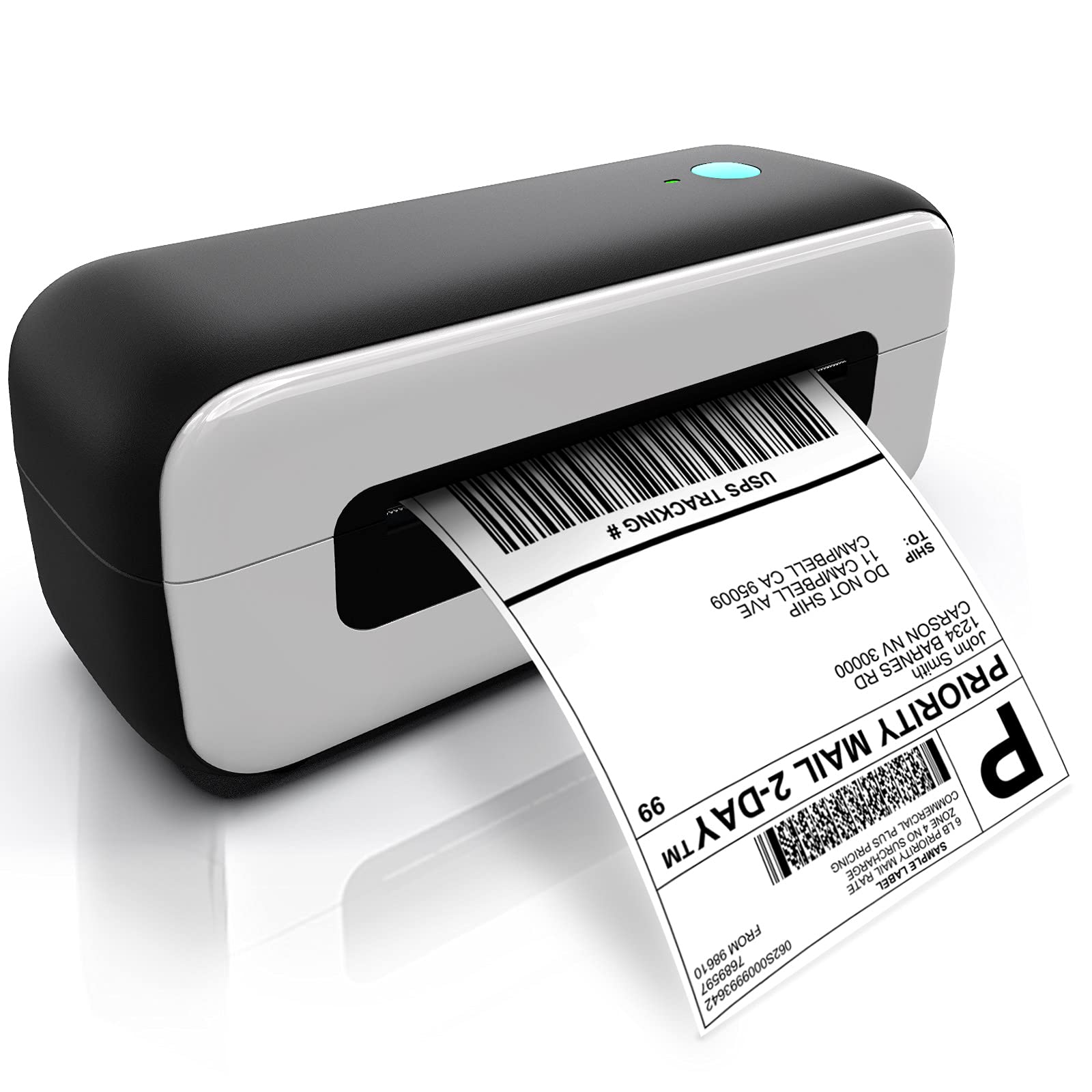 Thermal Label Printer, Shipping Label Printer, Label Printer for Shipping Packages, Desktop Label Printers for Small Business, Barcode Printer - Compatible with USPS, Amazon, Shopify, Etsy, Ebay