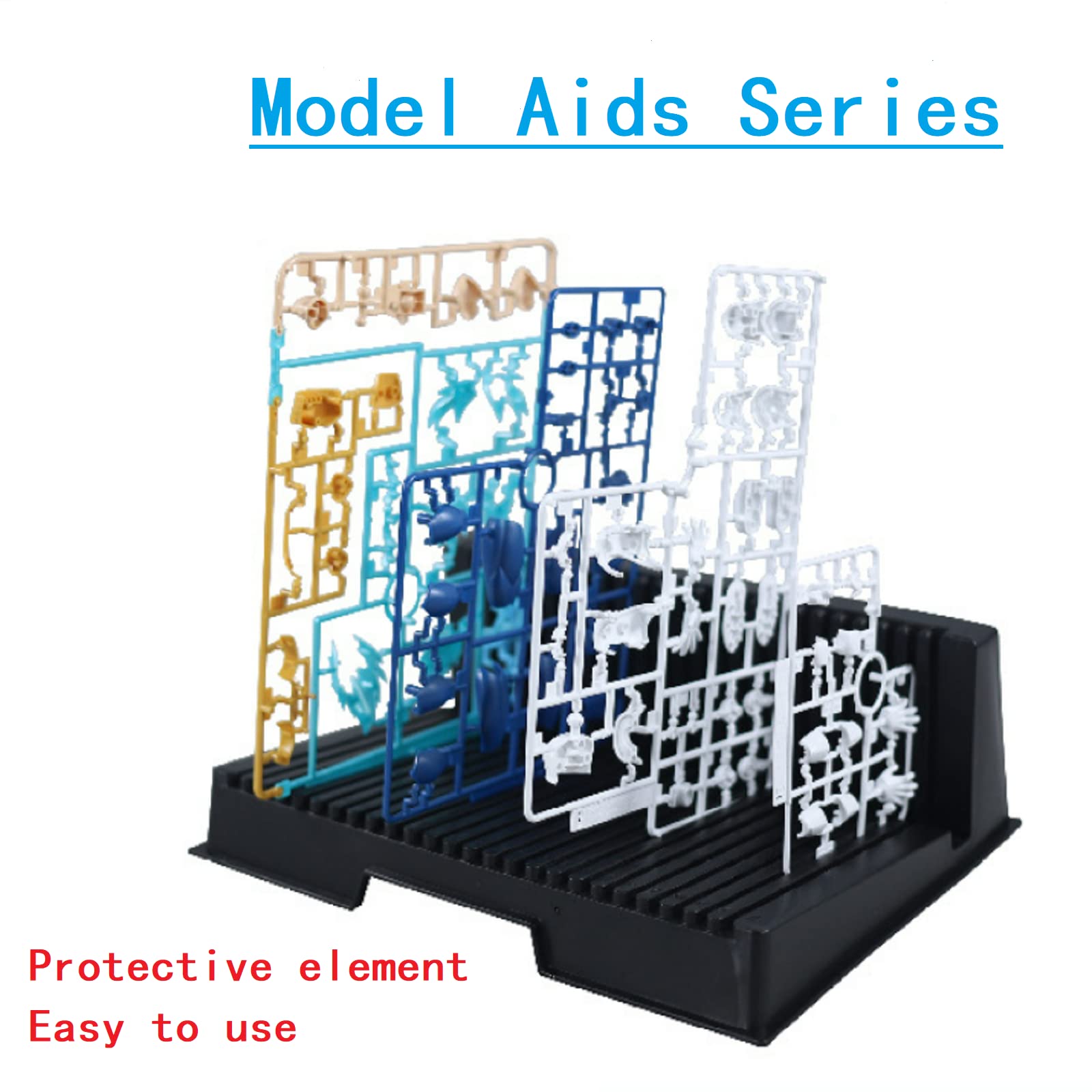 volunt Plastic Parts Shelf,Model Shelf,Placing Rack,Plastic Tool Drawer Storage Container Storage Box, Suitable for Gundam DIY Model Making Accessories of Model Action Figures (VT-1054)