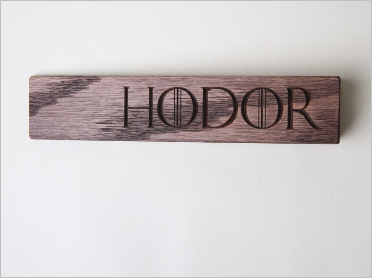 HODOR Door Stop, Medieval Oak (HD-MO)