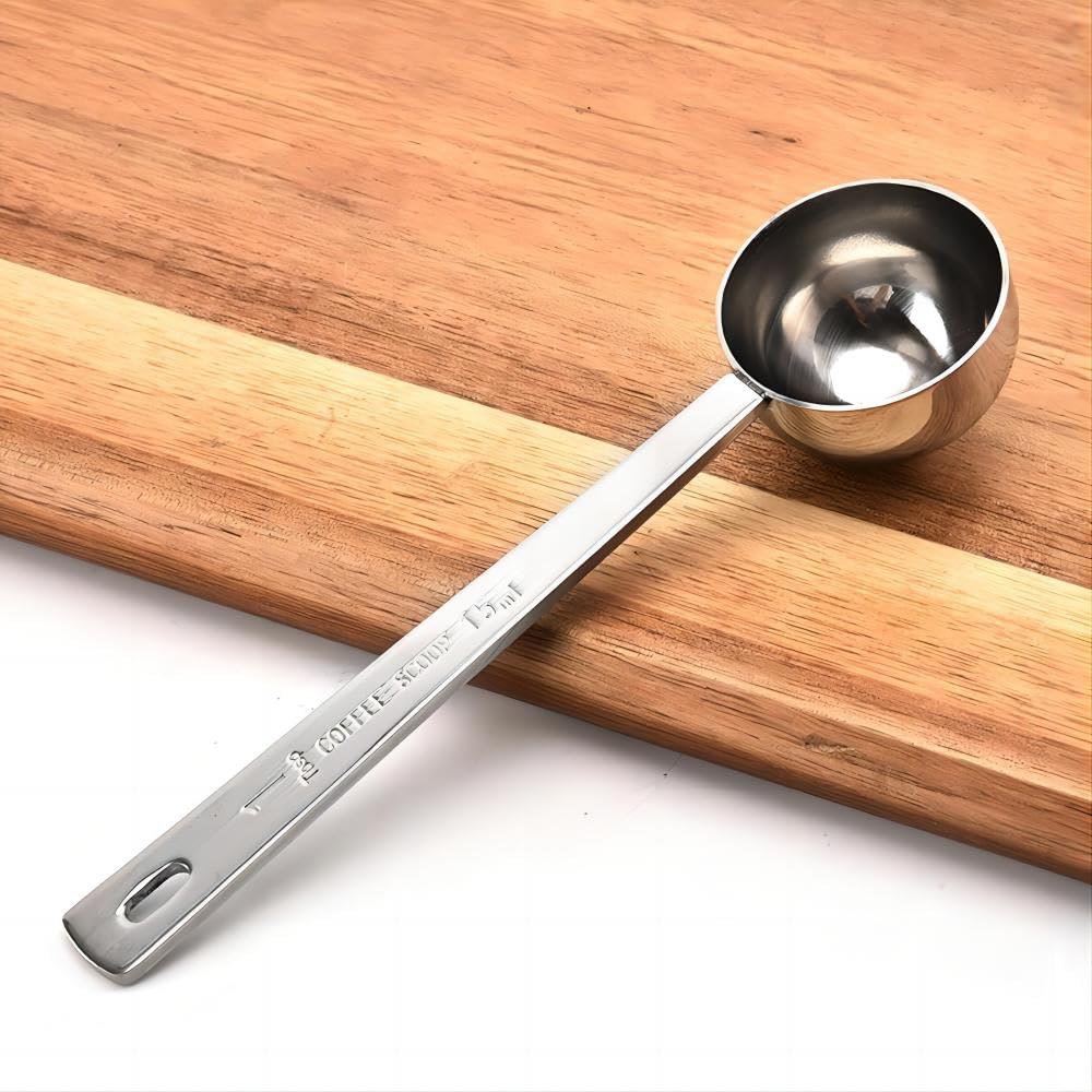 IZELOKAY 401 Coffee Scoop, Stainless Steel 1 Table Spoon