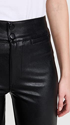 ASKK NY Women's Vegan Brighton Pants, Black, 24