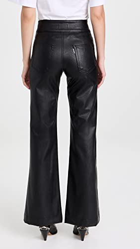 ASKK NY Women's Vegan Brighton Pants, Black, 24
