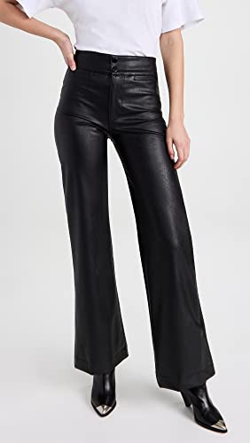 ASKK NY Women's Vegan Brighton Pants, Black, 24