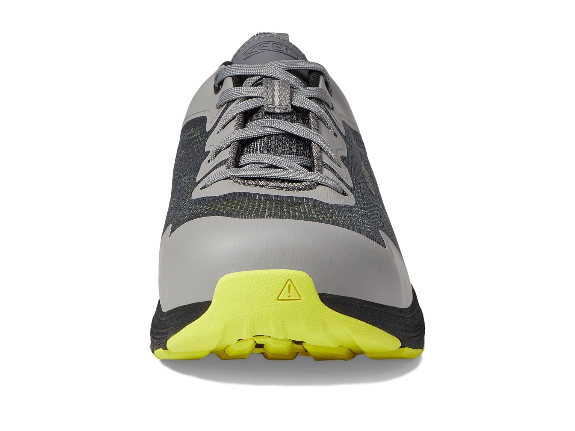 KEEN Utility Men's Sparta 2 Low Height Alloy Toe ESD Industrial Work Shoes, Steel Grey/Evening Primrose, 10.5