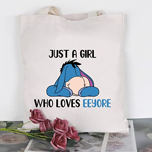 BDPWSS Donkey Tote Bag For Women Donkey Lover Gift Donkey Fans Gift (Girls loves Eey TG)