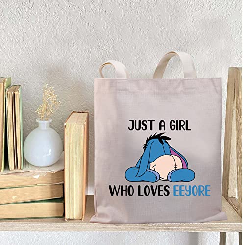 BDPWSS Donkey Tote Bag For Women Donkey Lover Gift Donkey Fans Gift (Girls loves Eey TG)