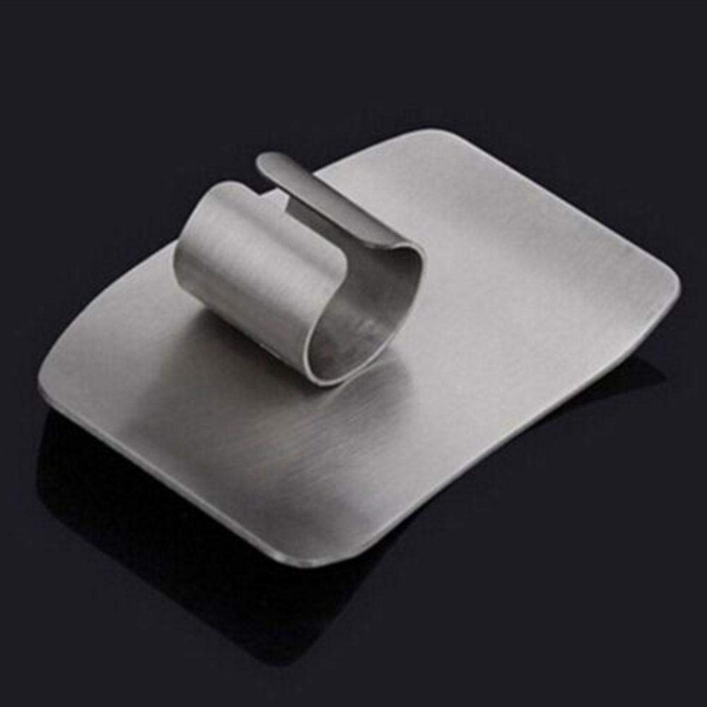 Tsugar Finger Guards for Cutting, Stainless Steel Finger Guard for Cutting Vegetables, Chopping Protector for Dicing and Slicing in Kitchens