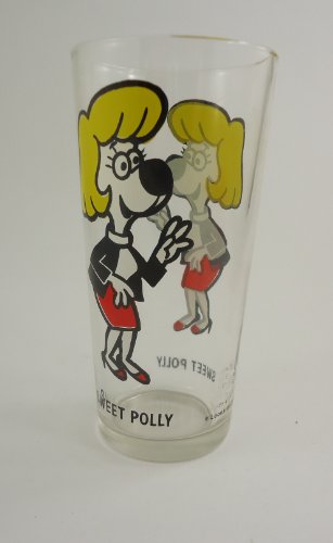 Pepsi Collector Series Glass, Sweet Polly 1973