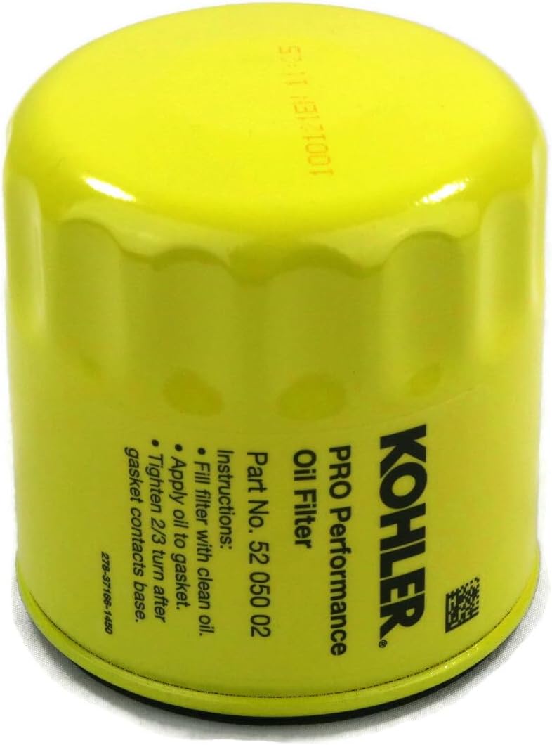 Kohler (2 Pack) 52 050 02-S1 Engine Oil Filter Extra Capacity For M18 - M20, CV11 - CV16, CH11 - CH16, LV560 - LV675, CV460 - CV490