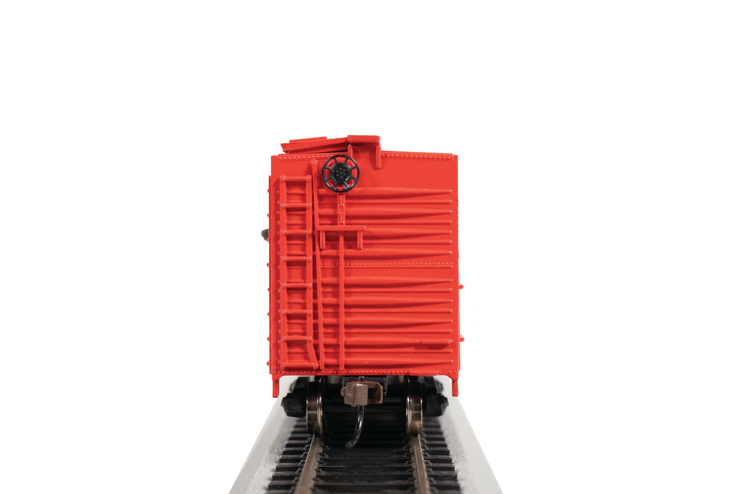 Bachmann Trains - 40' Animated Stock Car - Frisco #47667 with Cattle - HO Scale