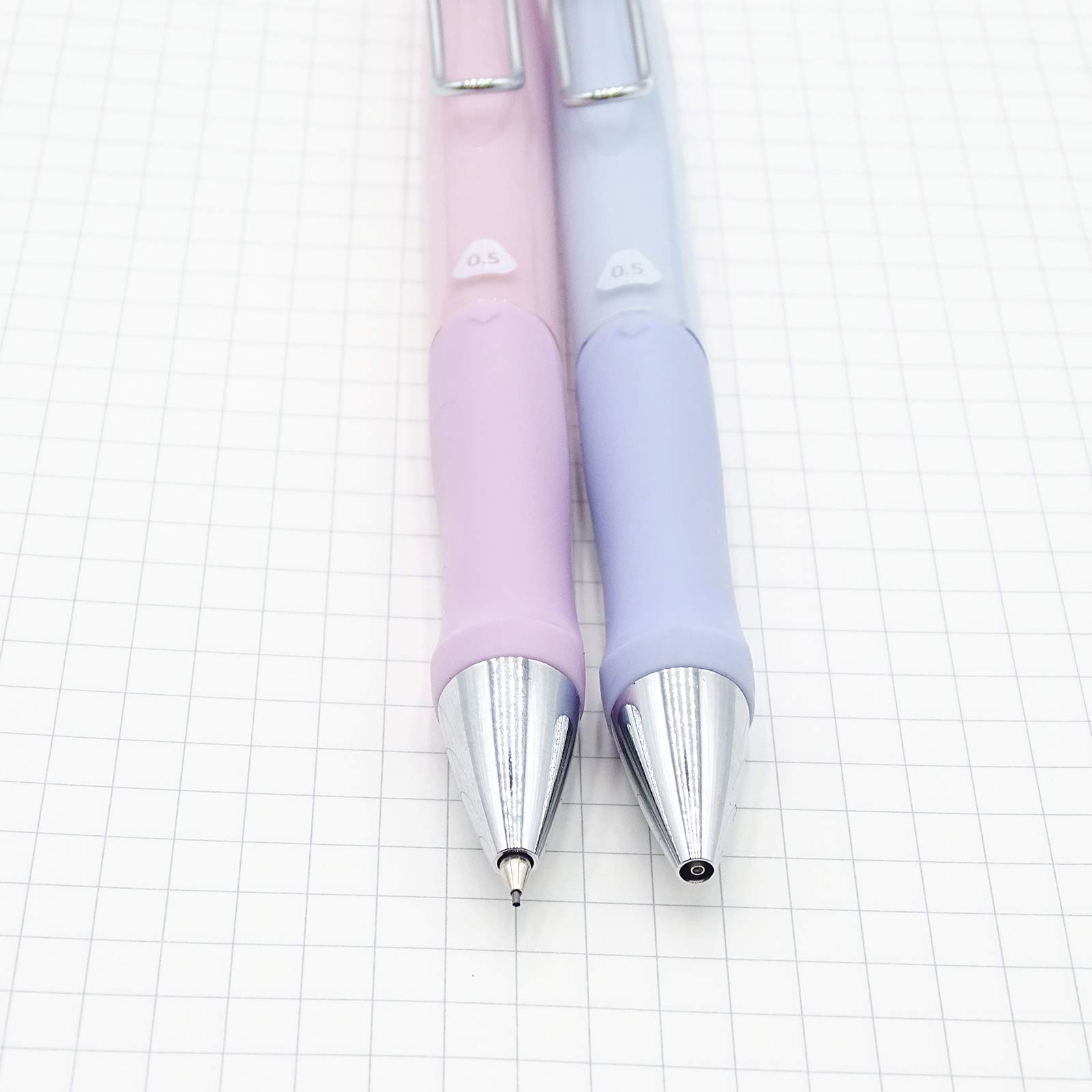 COLNK Mechanical Pencils 0.7mm for Drawing, Refillable Drafting Pencil with Ergonomic Comfort Grip, Pack-6pcs