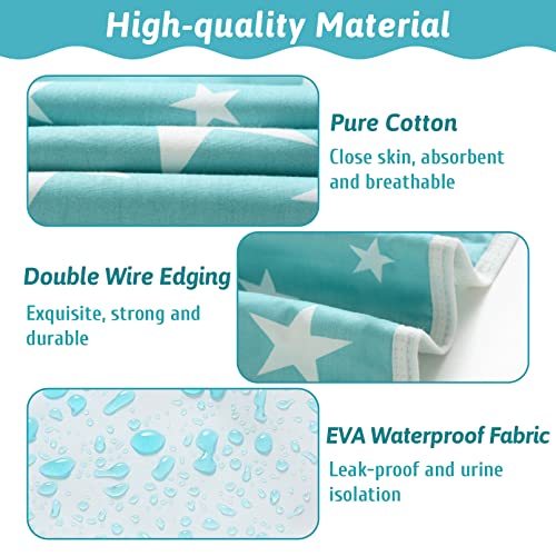 BNOSDM Guinea Pig Cage Liners 3 Packs Reusable Small Animals Pee Pads Washable Guinea Pig Bedding Highly Absorbent Cage Mats for Rabbits Hamsters Rats and Other Small Pets