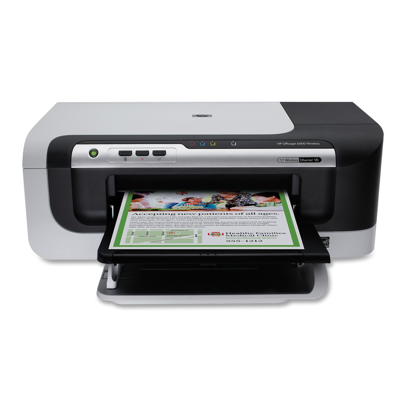 HP Officejet 6000 Wireless Color Inkjet Printer (C9295A#B1H)