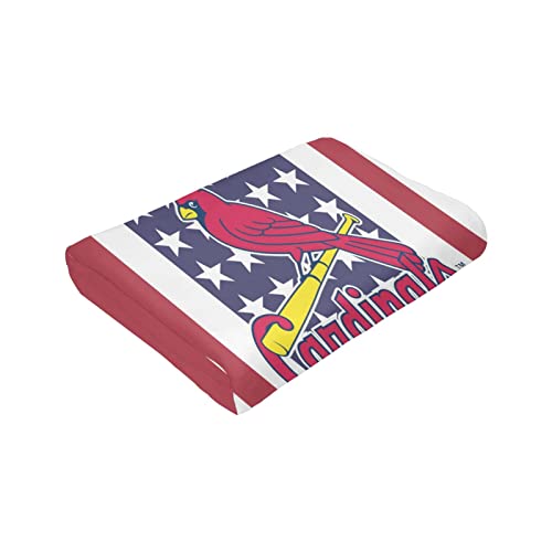 Team Promark St. Louis Cardinals Blanket Super Soft Throw Blanket Cozy Warm Fluffy Blankets Fits Sofa Chairs Bed All Seasons 50x40