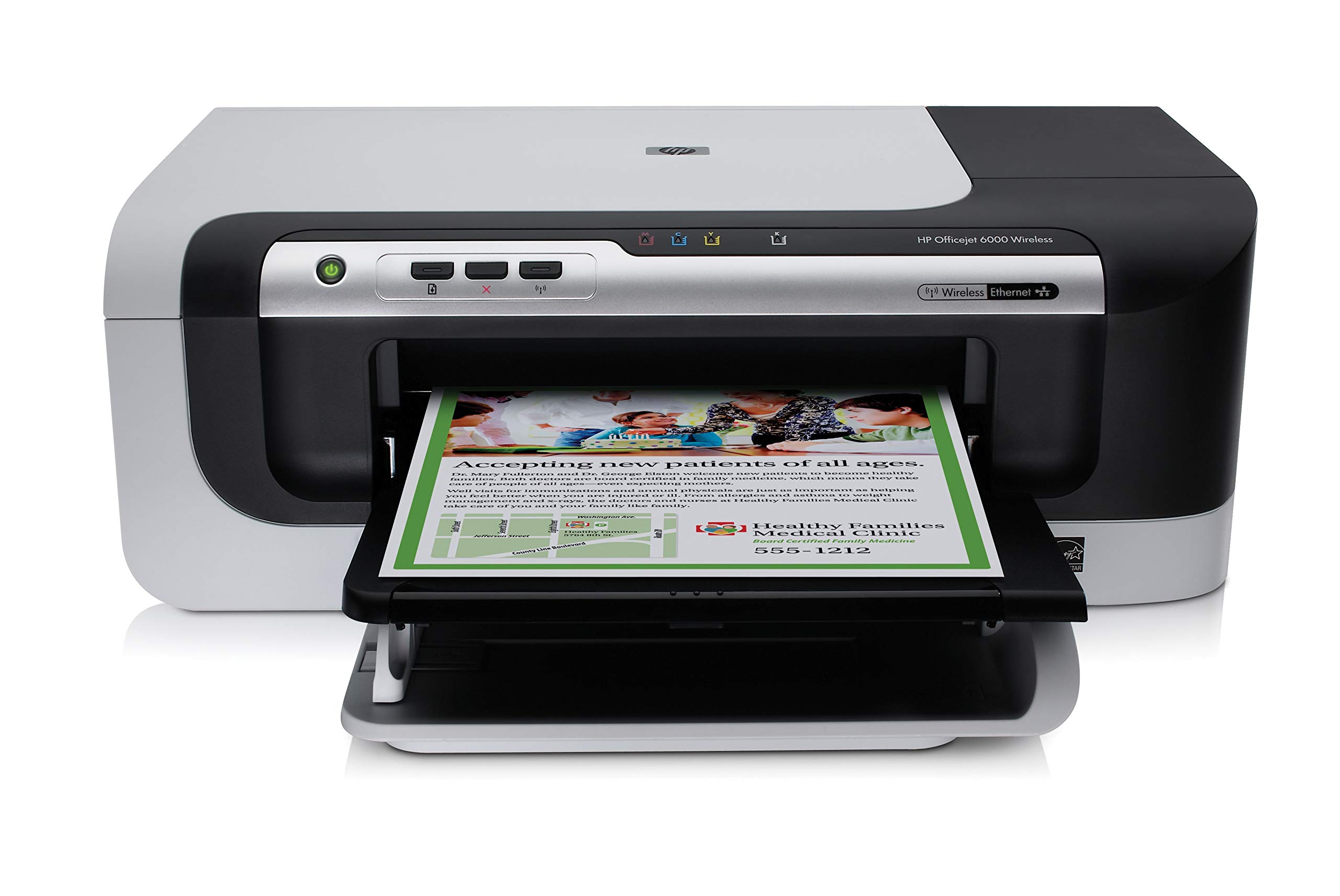 HP Officejet 6000 Wireless Color Inkjet Printer (C9295A#B1H)