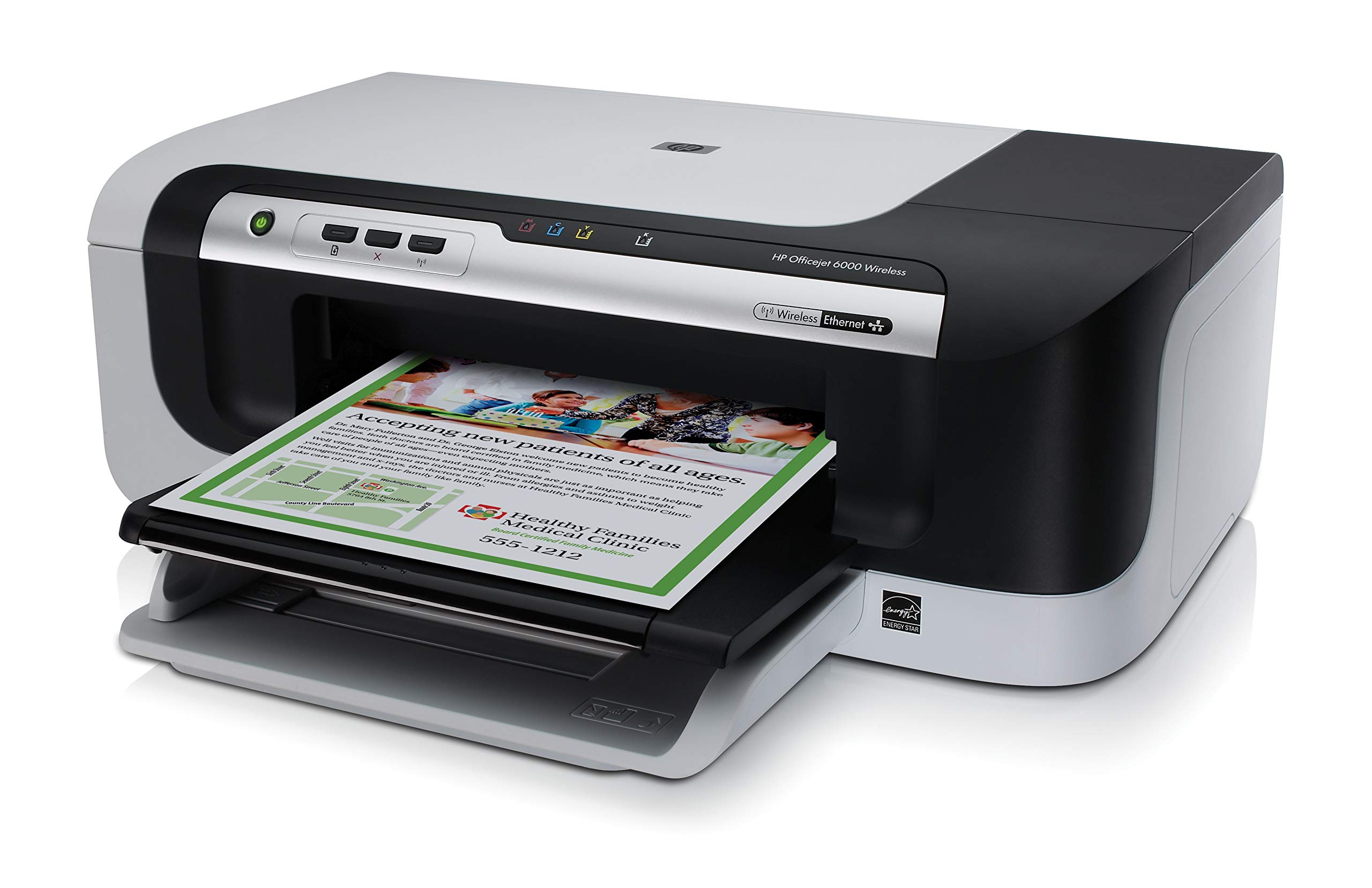 HP Officejet 6000 Wireless Color Inkjet Printer (C9295A#B1H)