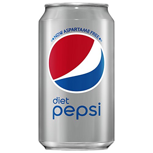 Diet Pepsi Soda, Fridge Pack Bundle, 12 fl oz, 36 Cans