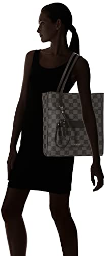 Steve Madden Womens Steve Madden KIMLOGO Tote, Black, One Size US