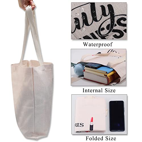 BDPWSS Funny Penguin Gift Penguin Lover Gift I'm Not Short I'm Penguin Sized Penguin Inspired Tote Bag (Penguin size TG)