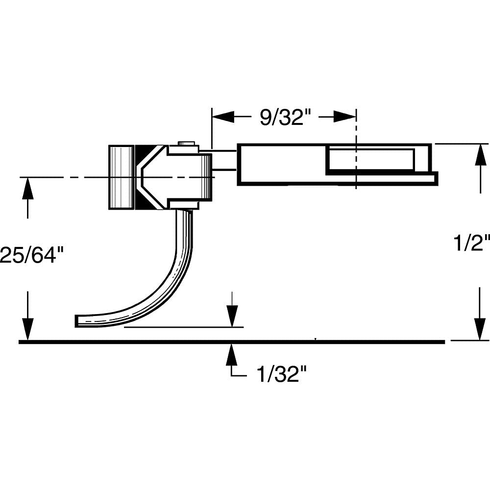 HO Multi-Purpose Coupler, 9/32" Overset (2pr)