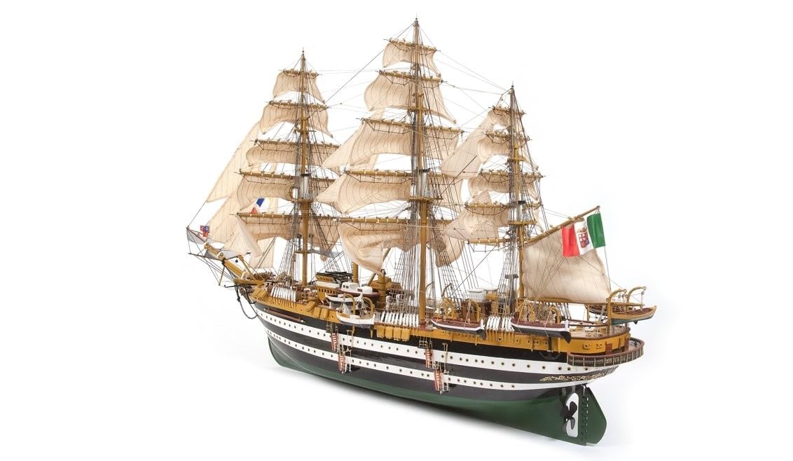 Occre Amerigo Vespucci Ship, Navy,White