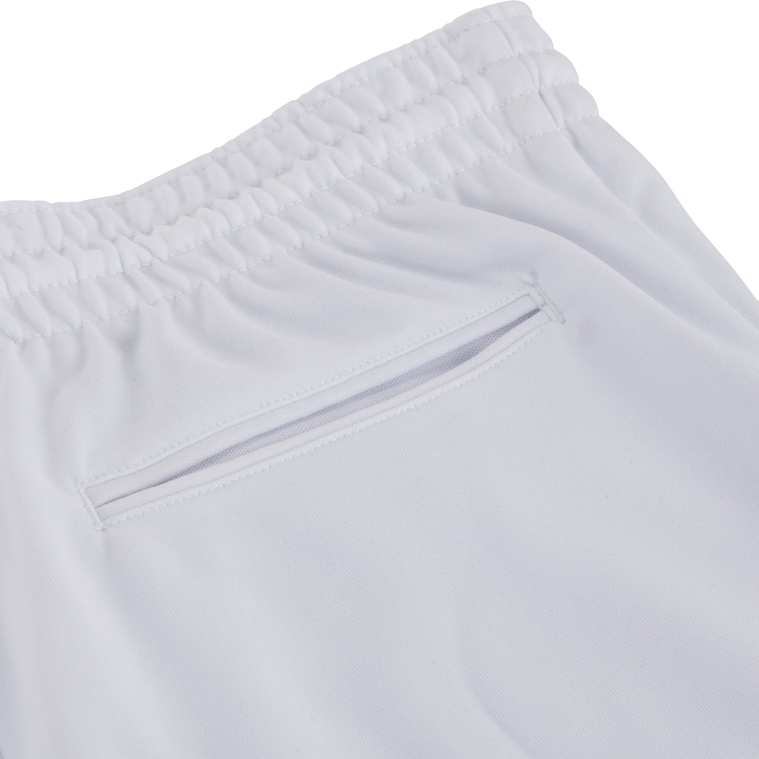 CHAMPRO mens Pull-up Baseball Performance Polyester Pull Up Pant, White, Medium US