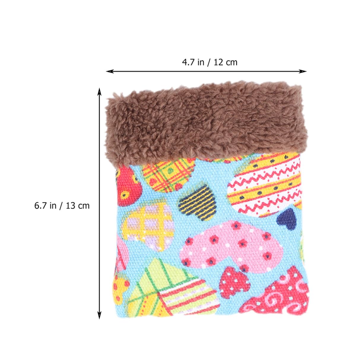 POPETPOP 3pcs Chinchilla Bedding Fleece Sleeping Bag Hamster Cage Bedding Guinea Pig Bed Pet Bed House Hamster Sleeping Bag Bed Linings Hug Cup Cotton Nest Mice Warm Mat Hamster House Bed