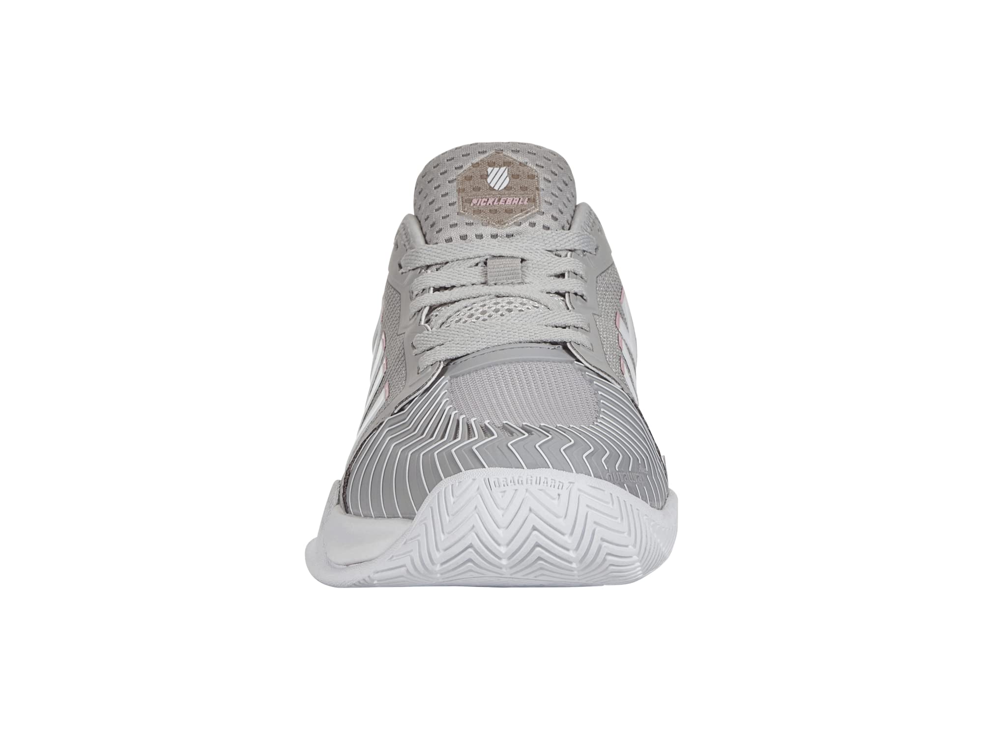 K-Swiss Women's Pickleball Supreme Shoe, Vapor Blue/White/Coral Blush, 7 M