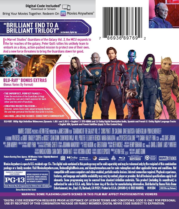 Guardians Of The Galaxy: Vol 3