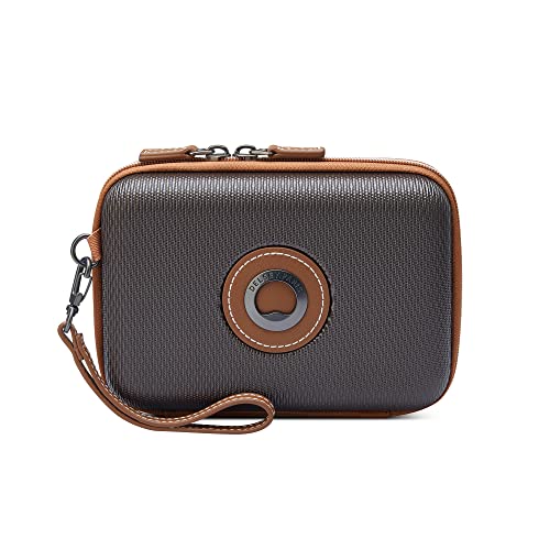 DELSEY Paris Women's Chatelet 2.0 Clutch and Crossbody Bag, Brown, One Size