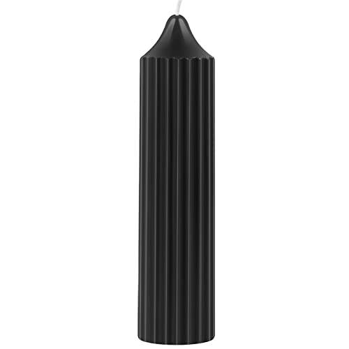 EROKAY Low Temperature Candles, Romantic Candles for Wedding Home (Black)