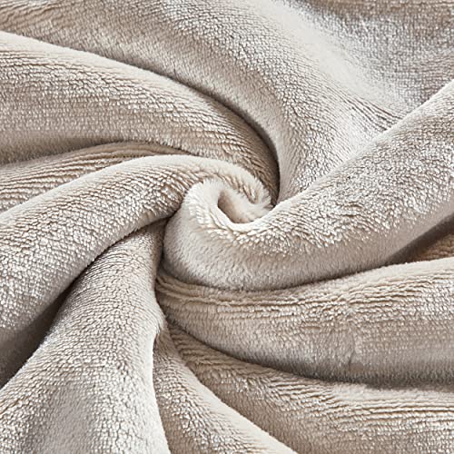 Thesis Sherpa Fleece Throw Blanket for Couch Linen Throw Blanket β Fuzzy Cozy Warm Sherpa Blanket Throw, 50x60 Inches