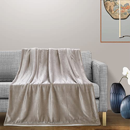 Thesis Sherpa Fleece Throw Blanket for Couch Linen Throw Blanket β Fuzzy Cozy Warm Sherpa Blanket Throw, 50x60 Inches