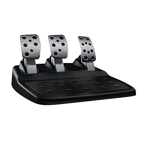 logitech G920 Dual-motor Feedback Driving Force USB Racing Wheel with Responsive Pedals for Xbox One (Renewed)