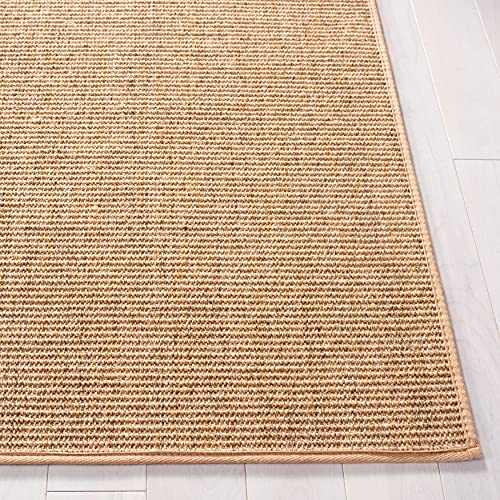 MARTHA STEWART Collection by SAFAVIEH 9' x 13' Beige MSR9501B Farmhouse Sisal & Jute Area Rug